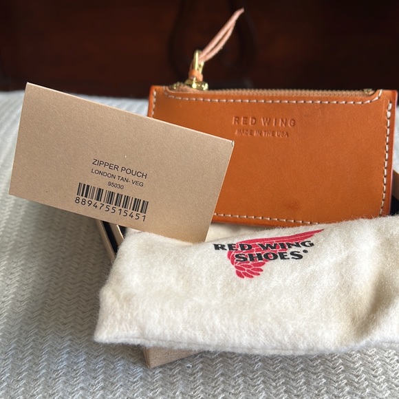 Red Wing Shoes | Accessories | Red Wing Shoes Zipper Pouch London Tan ...